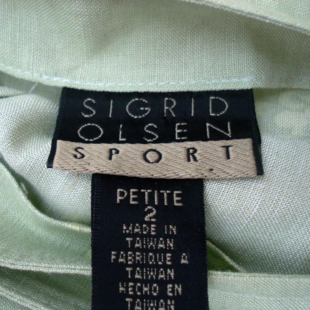 Sigrid Olsten Sport Wrap Around Skirt - Size 2p - Gem